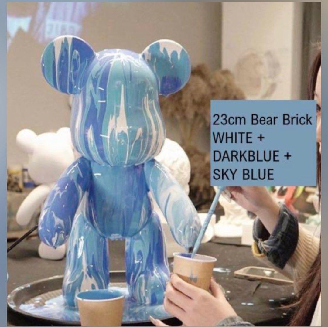 DIY fluid bearbrick 23cm with free tools, Hobbies & Toys, Stationery ...