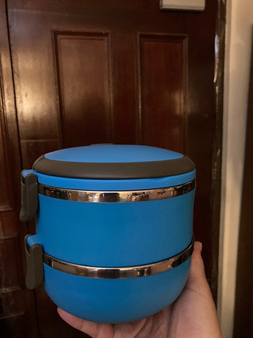 Double layer food container, Furniture & Home Living, Kitchenware ...