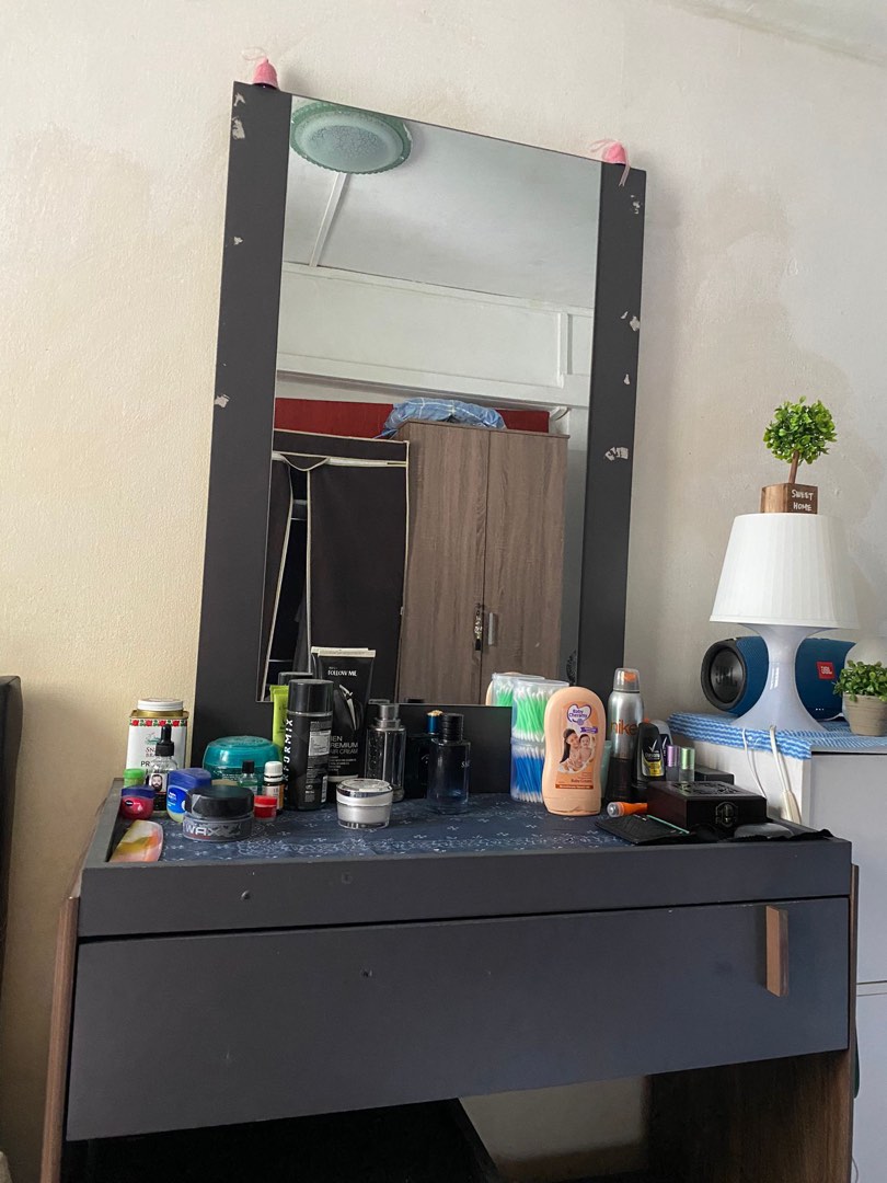 Dressing Table / cabinet, Furniture & Home Living, Furniture, Shelves ...