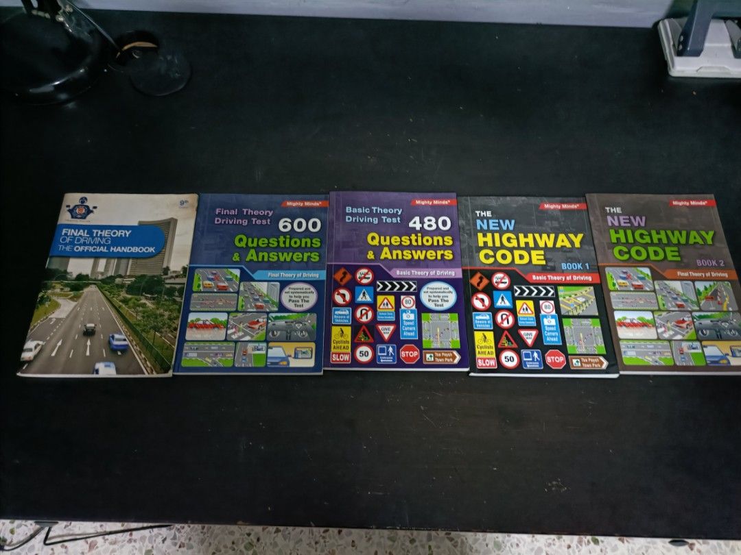 Car Driving Test Book Bundle, Everything Else on Carousell
