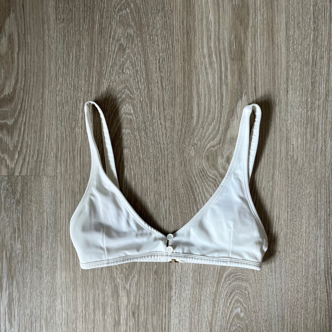 Eighth Mermaid White Bikini Top, Women's Fashion, Swimwear, Bikinis ...