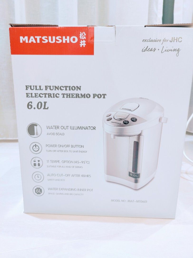 ELECTRIC THERMO POT (BRAND NEW), TV & Home Appliances, Kitchen ...