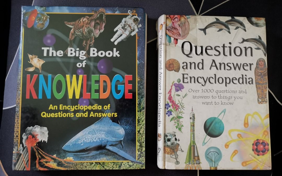 Encyclopedia Books Book Of Knowledge Question And Answer Hobbies And Toys Books And Magazines 