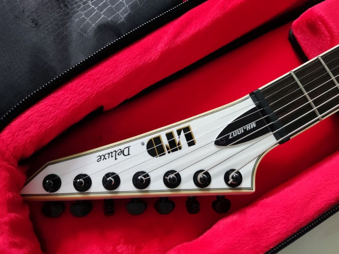 ESP LTD Deluxe 7 String Evertune MH-1007, Hobbies & Toys, Music & Media ...