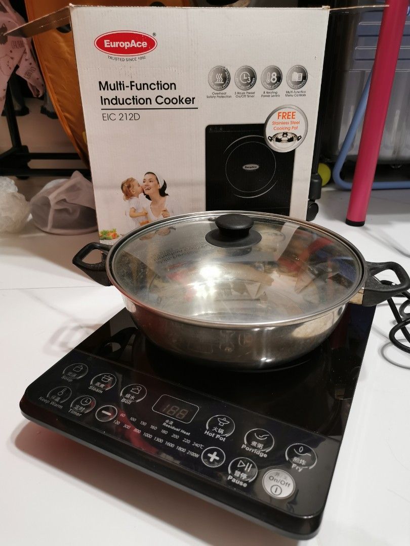 EuropAce Induction Cooker, TV & Home Appliances, Kitchen Appliances ...