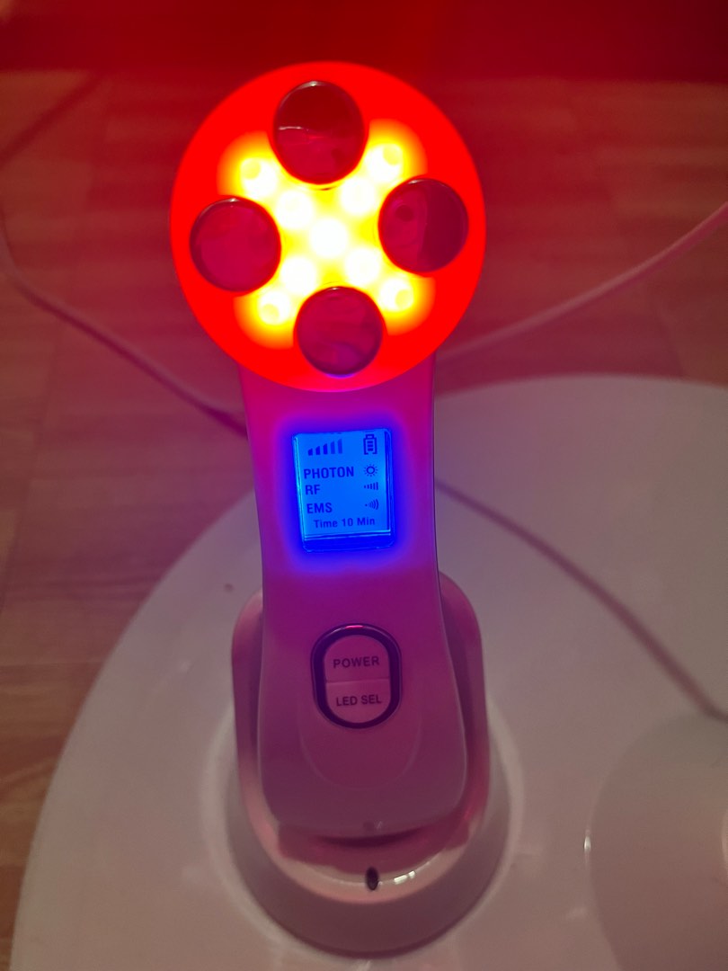 Facial Radio Frequency and EMS Machine Beauty Instrument, Beauty & Personal Care, Face, Face ...