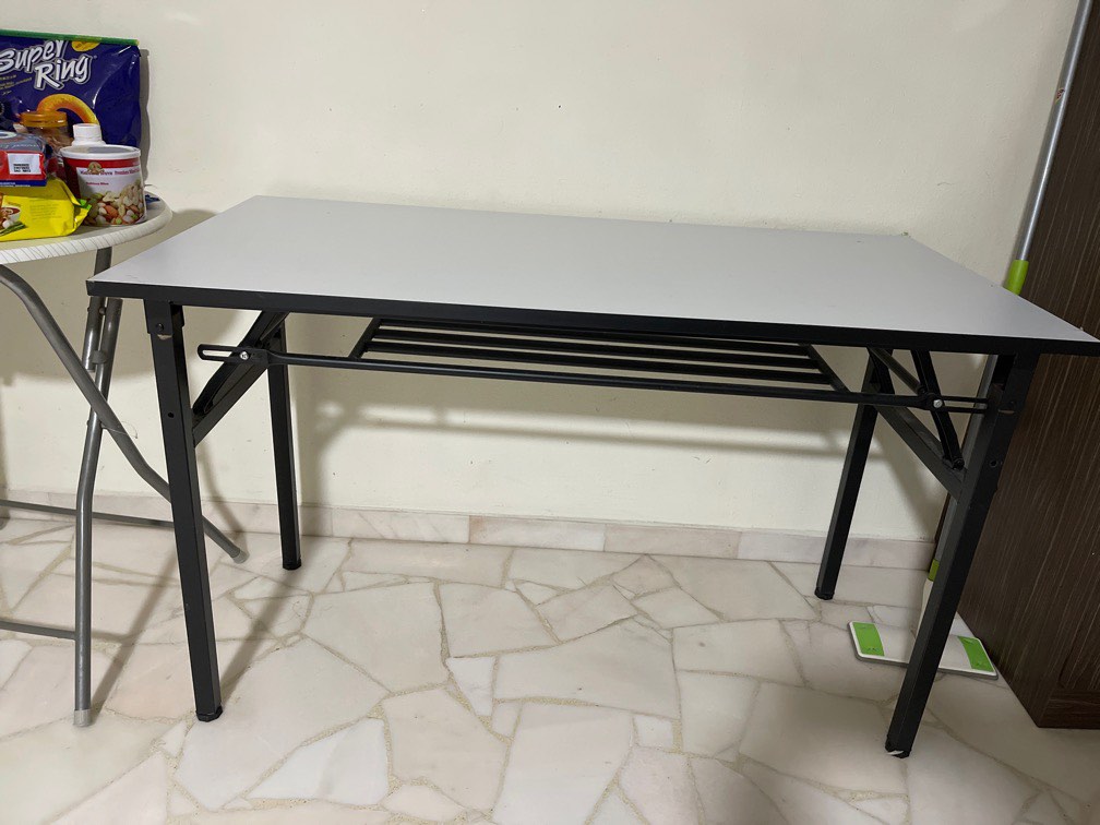 Foldable table, Furniture & Home Living, Furniture, Tables & Sets on ...