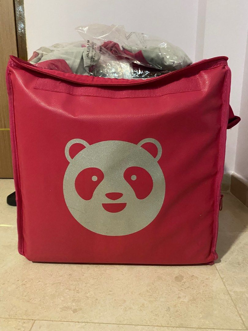 Foodpanda full set, Men's Fashion, Bags, Backpacks on Carousell