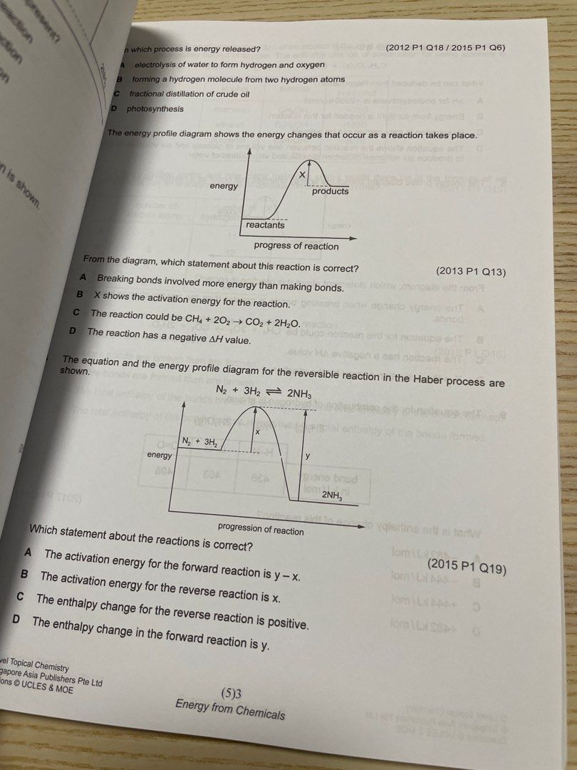 Free Mail! O Level Chemistry TYS, Hobbies & Toys, Books & Magazines ...