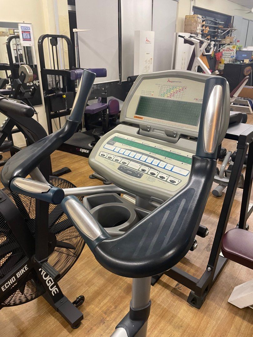 Freemotion free motion fitness gym upright exercise bike stationary ...