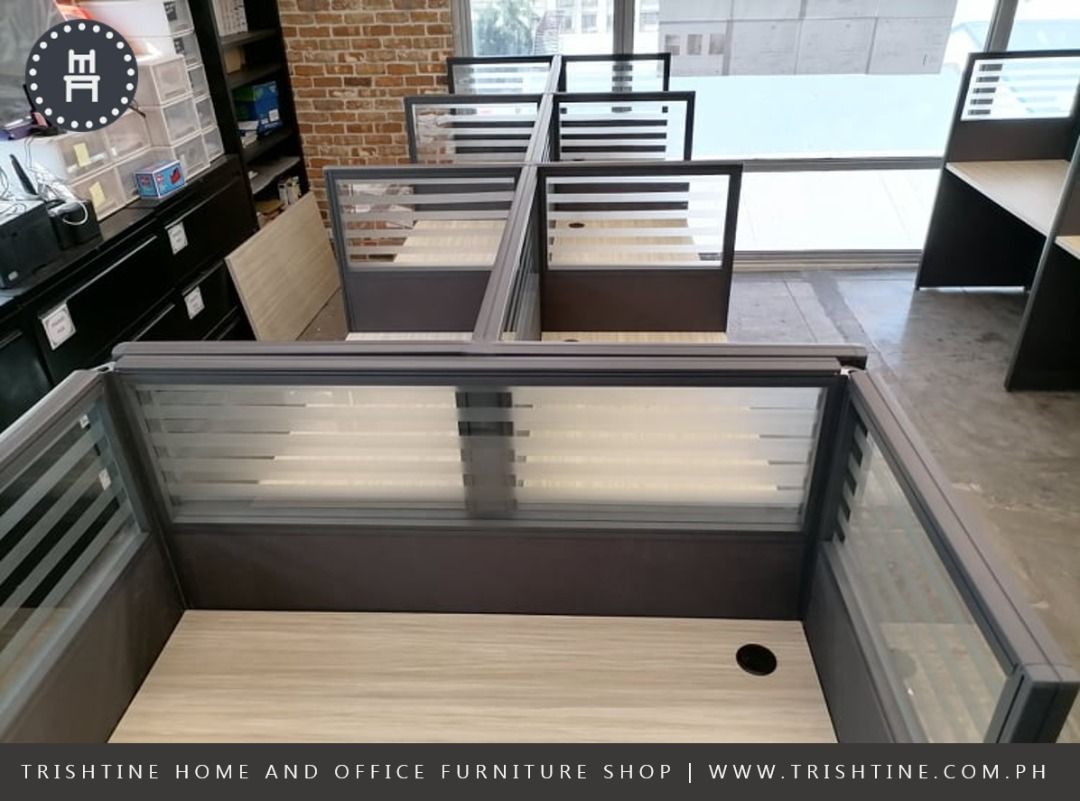 Frosted Design Modular Office Partition, Furniture & Home Living ...