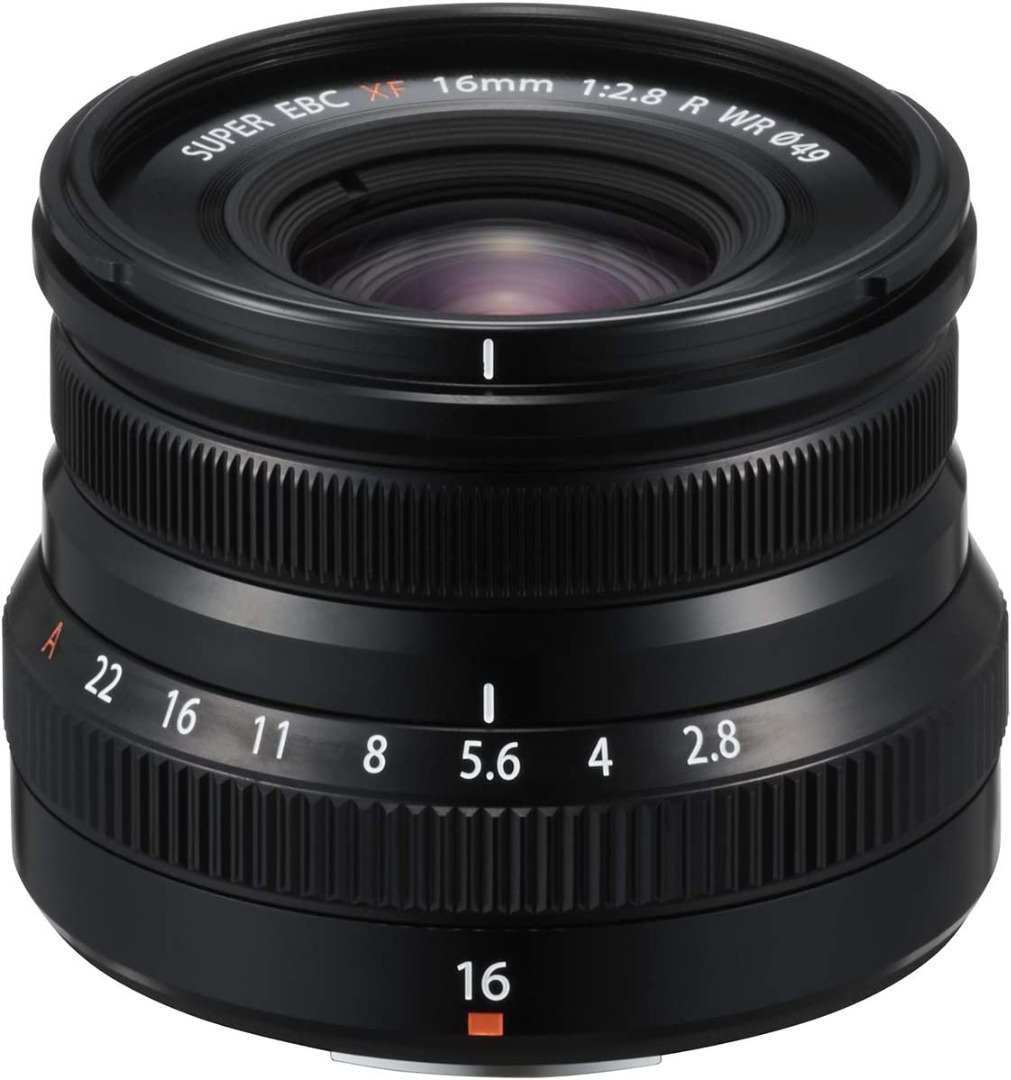 FUJINON XF16MM CAMERA LENS-16MM F2.8R WR BLACK, Photography, Lens ...