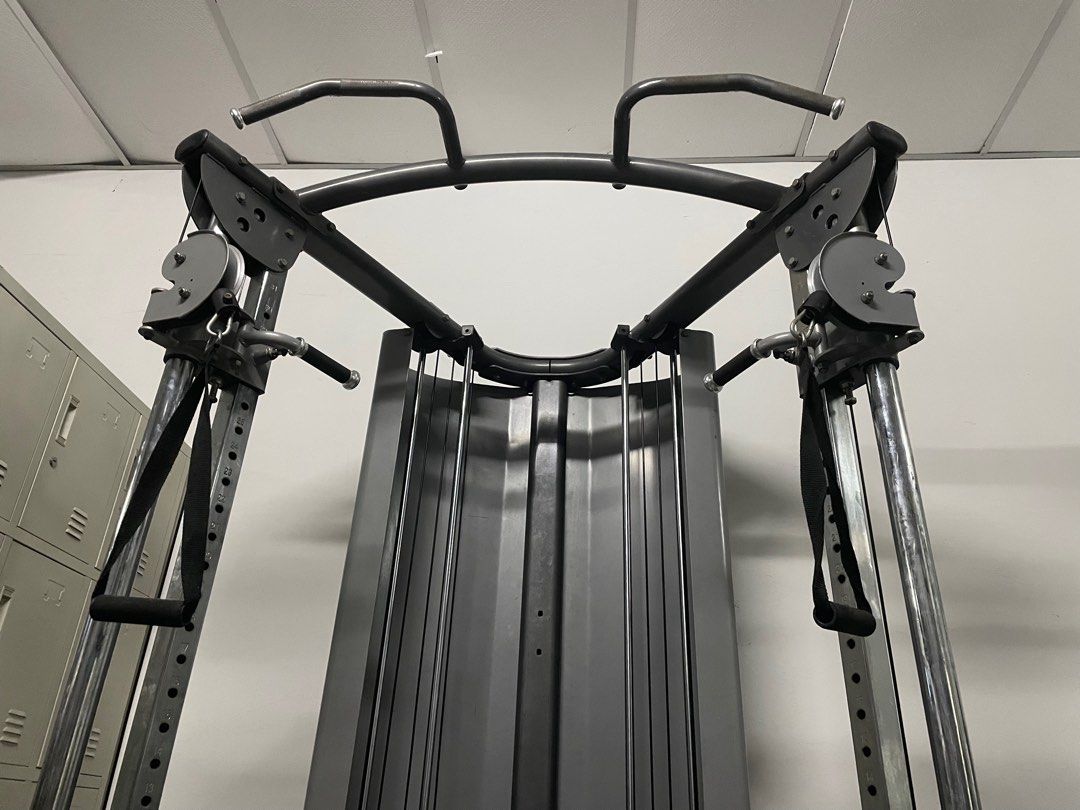 Commercial grade Functional trainer gym cable crossover over training ...