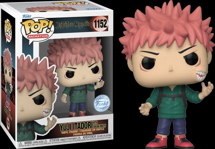 [Ready Stock] Funko Pop! Jujutsu Kaisen - Yuji Itadori Sukuna Mouth ...