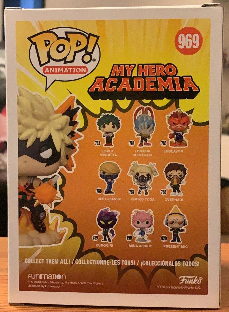 Funko Pop MHA 969 KATSUKI BAKUGO, Hobbies & Toys, Toys & Games on Carousell