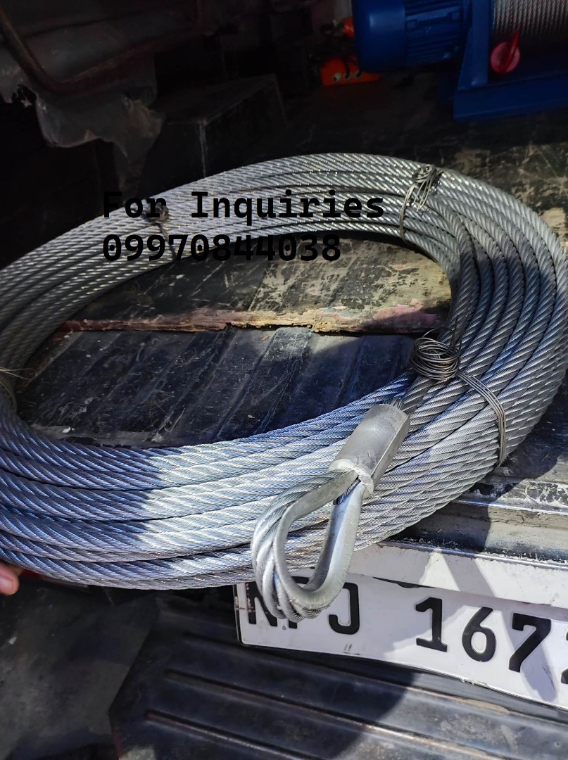 GI Wire Rope with Thimble Both Ends, Commercial & Industrial ...