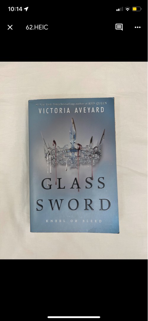 Glass Sword by Victoria Aveyard (S062), Hobbies & Toys, Books ...