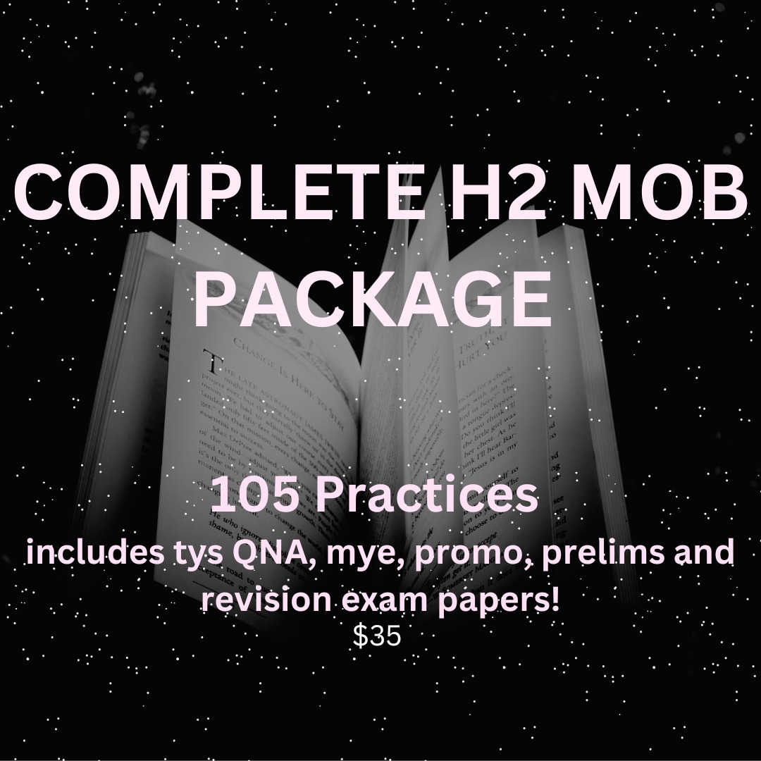 H2 MOB Management of Business (MOB) ALL TUTORIALS ALL CHAPTERS + EXAM ...