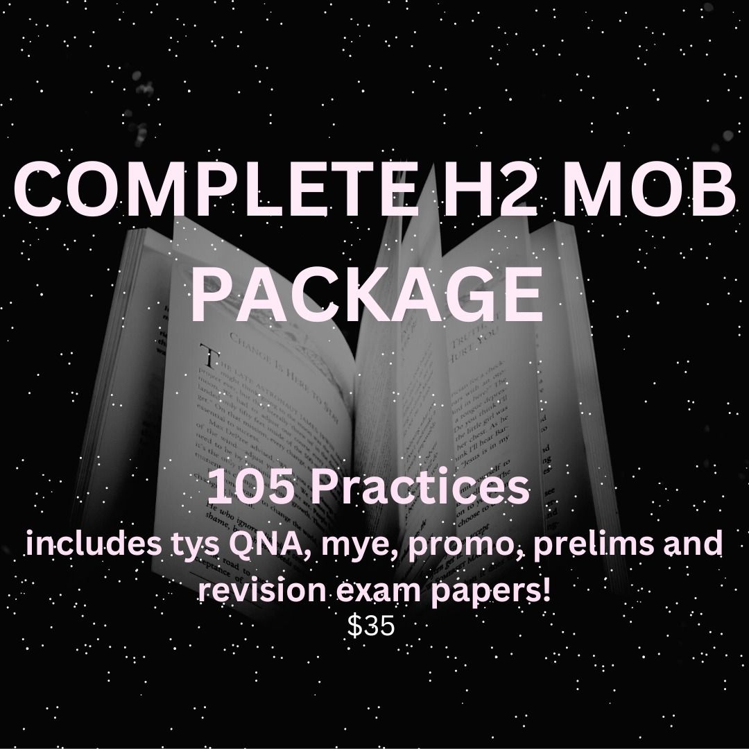 H2 MOB Management of Business (MOB) ALL TUTORIALS ALL CHAPTERS + EXAM ...
