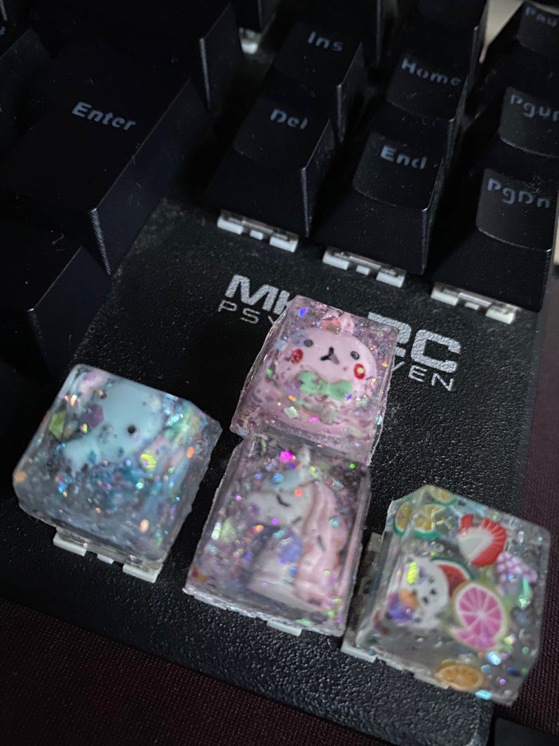 Handmade Custom Resin Keycaps, Computers & Tech, Parts & Accessories ...