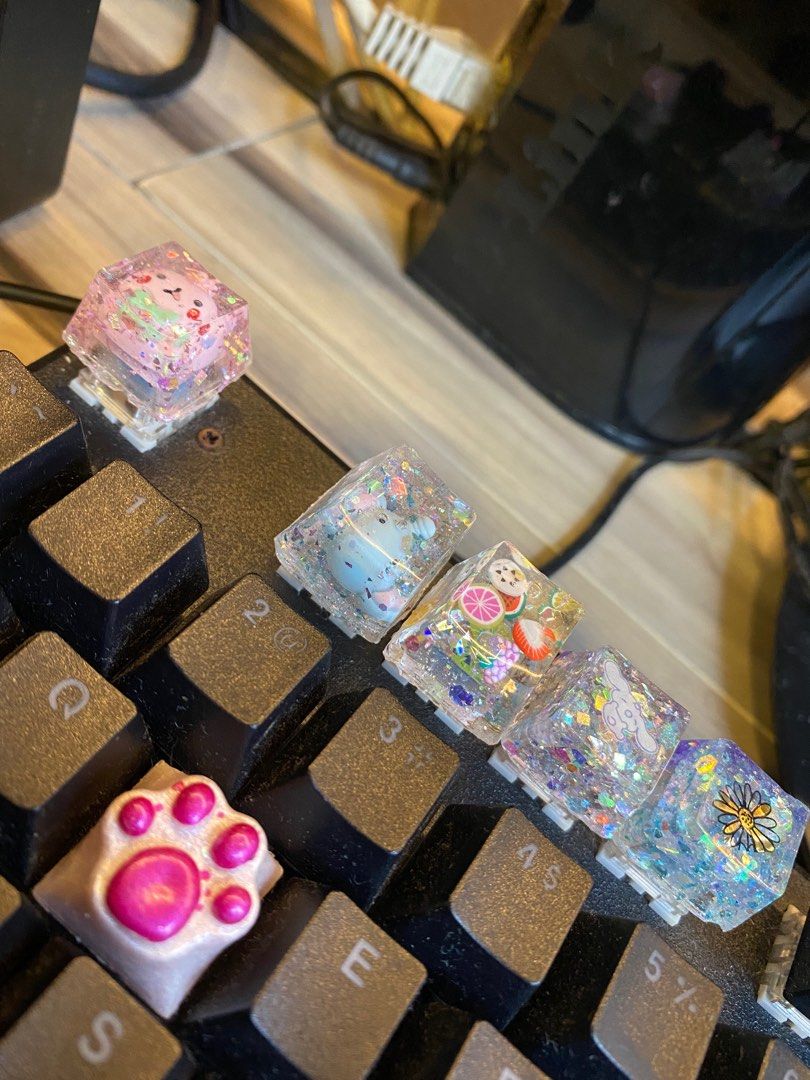 Handmade Custom Resin Keycaps, Computers & Tech, Parts & Accessories ...