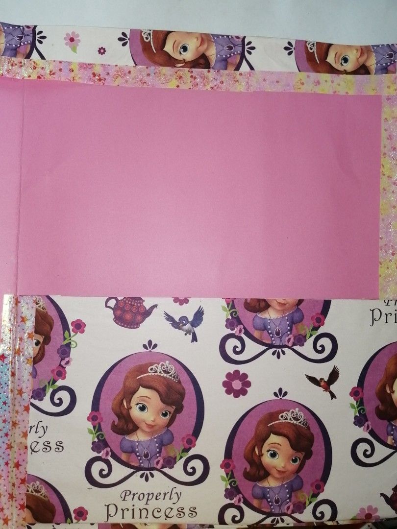 Handmade "Sofia the First" File, Hobbies & Toys, Stationery & Craft, Handmade Craft on Carousell