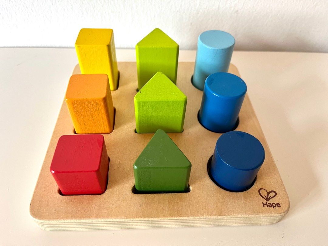 Hape Color and Shape Sorter, Hobbies & Toys, Toys & Games on Carousell