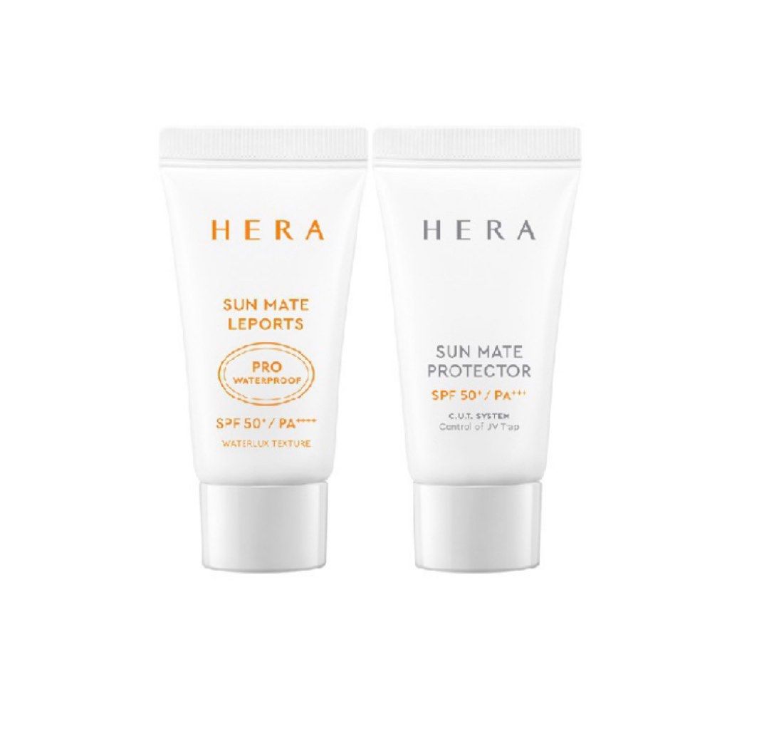 Hera Sun mate simple set SPF50 + / PA +++ (15mlx2) sunscreen, Beauty ...