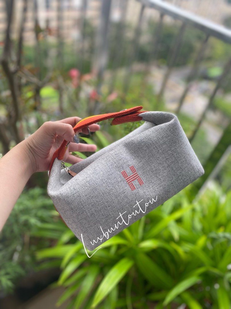 Hermes bride a brac Grey PM, Luxury, Bags & Wallets on Carousell