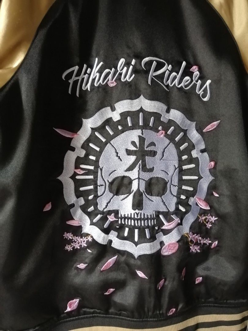 Hikari riders sukajan floral, Men's Fashion, Coats, Jackets and ...