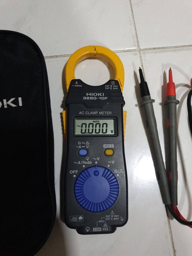 HIOKI 3280-10F AC CLAMP METER 1000A, TV & Home Appliances, Electrical ...