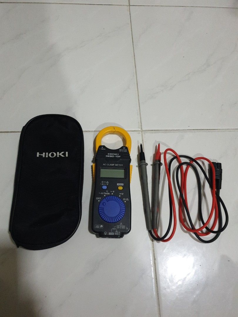 HIOKI 3280-10F AC CLAMP METER 1000A, TV & Home Appliances, Electrical ...