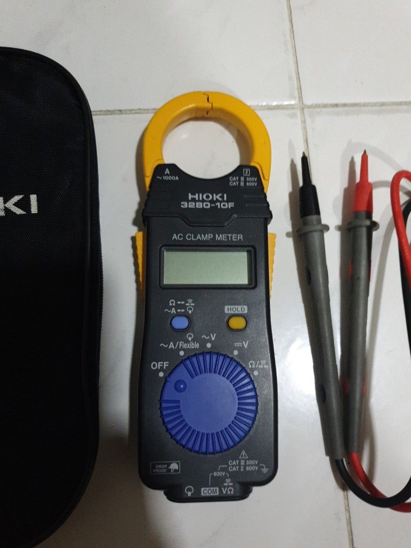 HIOKI 3280-10F AC CLAMP METER 1000A, TV & Home Appliances, Electrical ...