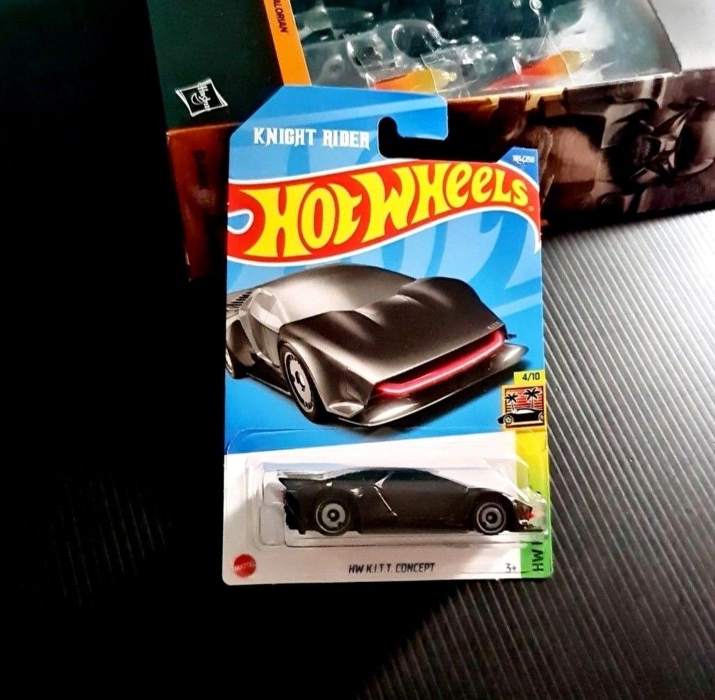Hot Wheels Knight Rider HW K.I.T.T. Concept ( Black ) Hotwheels Exotics ...