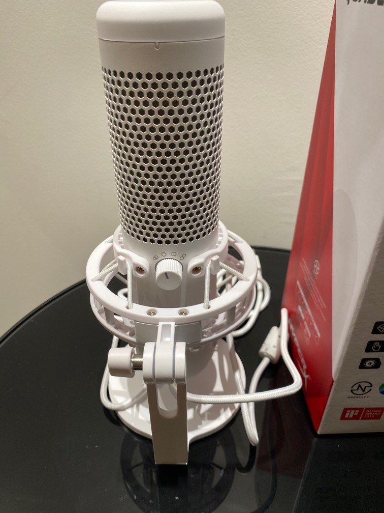 HyperX Quadcast S: White RGB USB Microphone (Latest Version ...