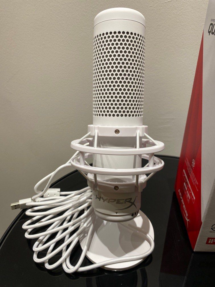 HyperX Quadcast S: White RGB USB Microphone (Latest Version ...