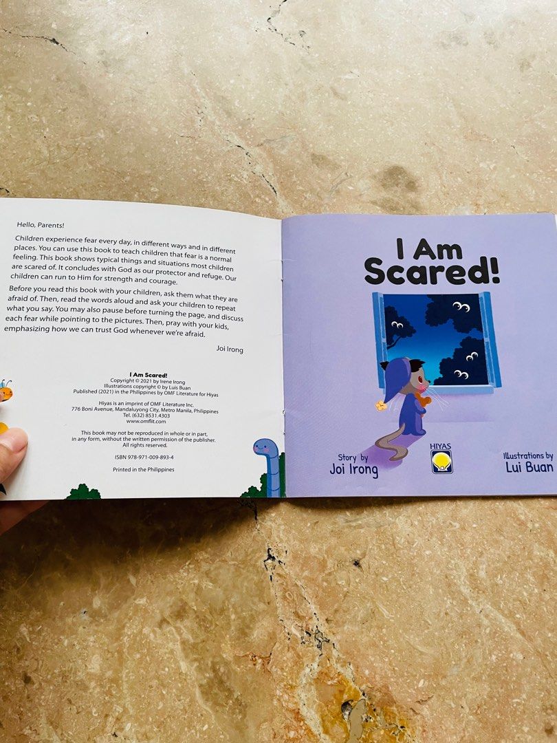 I Am Scared! Book, Hobbies & Toys, Books & Magazines, Children's Books ...