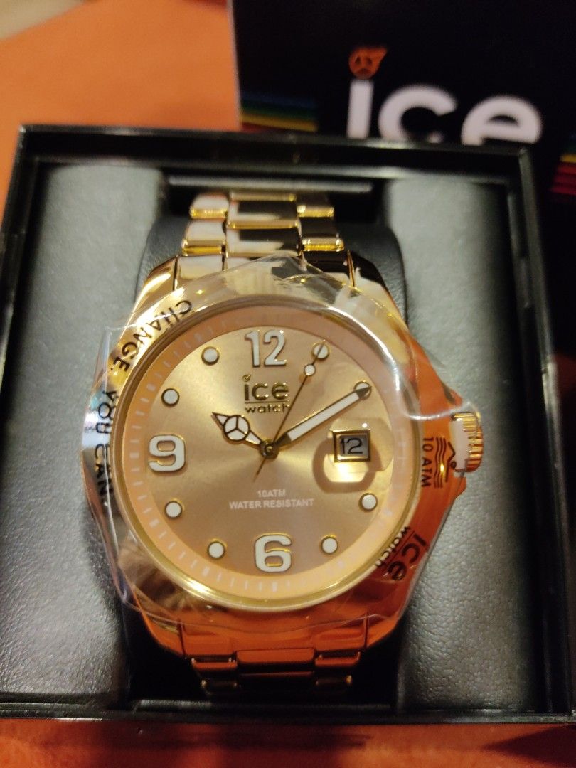 ICE Steel Classic Gold watch, Men's Fashion, Watches & Accessories ...