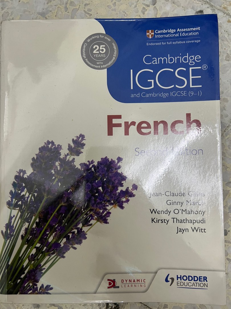 IGCSE French Textbook, Hobbies & Toys, Books & Magazines, Textbooks on ...