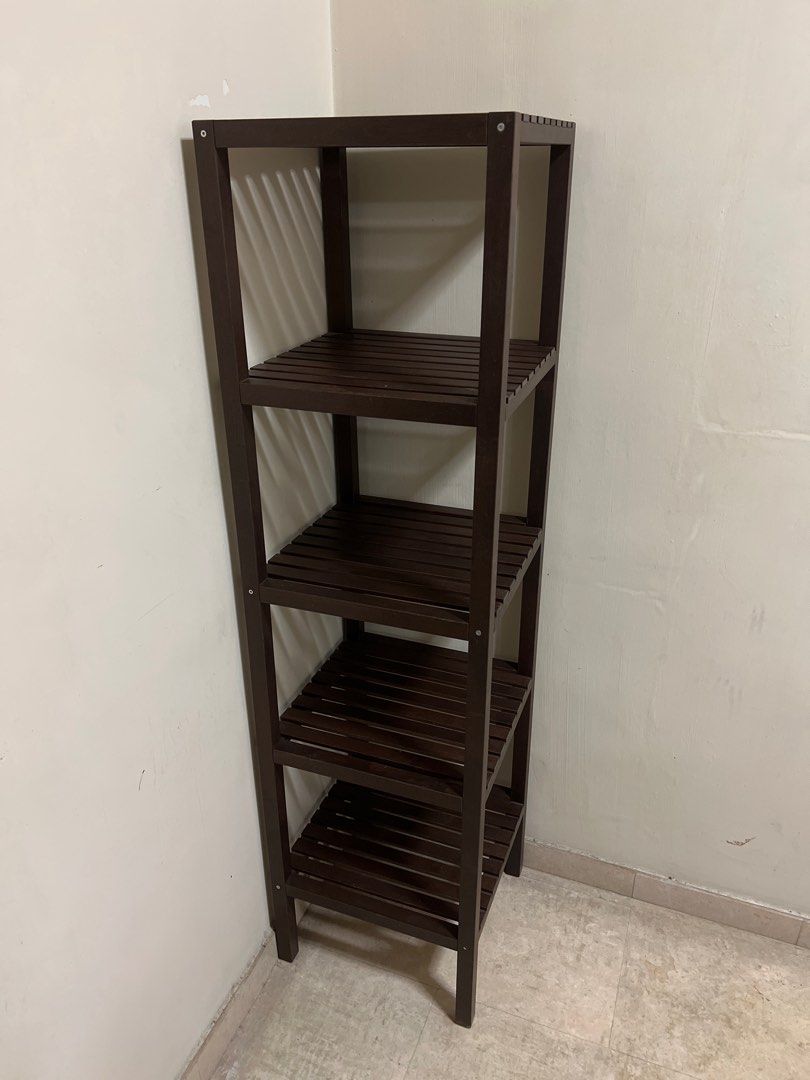 IKEA MOLGER 5 Tier Rack, Furniture & Home Living, Furniture, Shelves ...