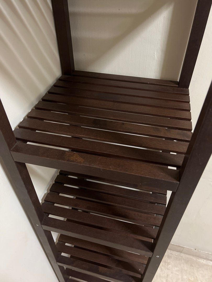 IKEA MOLGER 5 Tier Rack, Furniture & Home Living, Furniture, Shelves ...