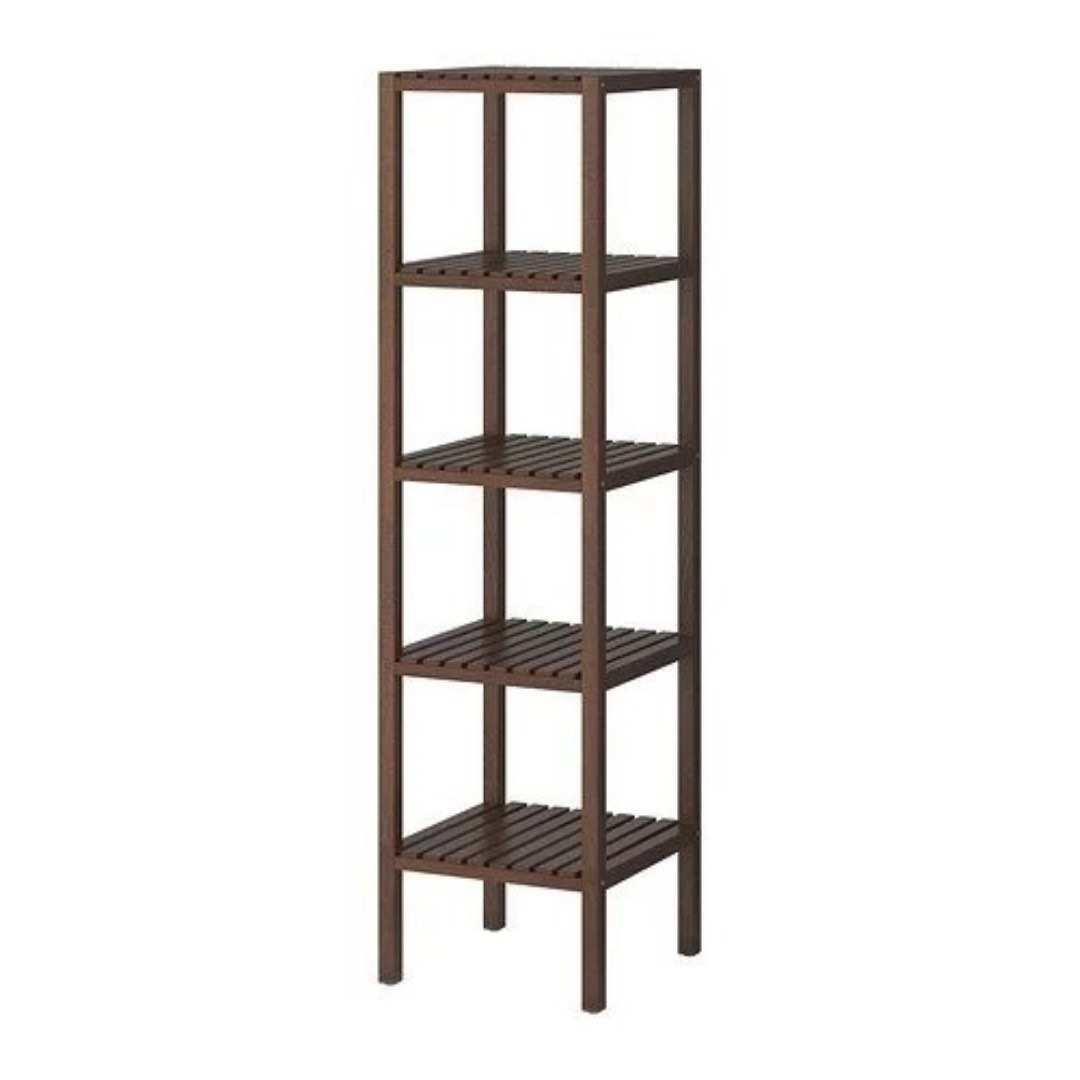 IKEA MOLGER 5 Tier Rack, Furniture & Home Living, Furniture, Shelves ...