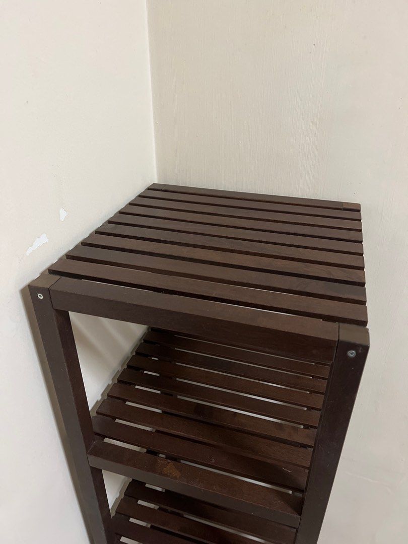 IKEA MOLGER 5 Tier Rack, Furniture & Home Living, Furniture, Shelves ...