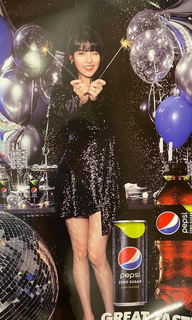 IU Pepsi Posters Set, Hobbies & Toys, Memorabilia & Collectibles, K-Wave on Carousell