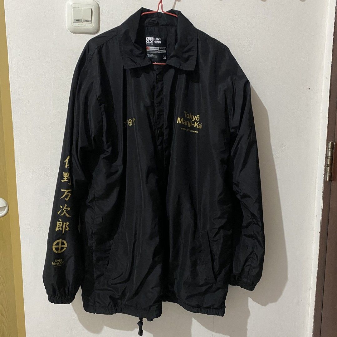 Jaket Tokyo Revengers Anime Baji Kremlin, Fesyen Pria, Pakaian , Atasan ...