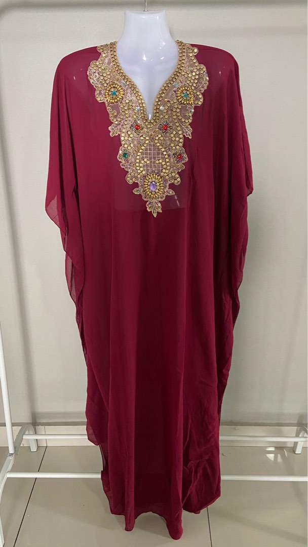 KAFTAN LABUCI DENGAN 9 PILIHAN WARNA KAIN SELESA LEMBUT CANTIK DAN ...