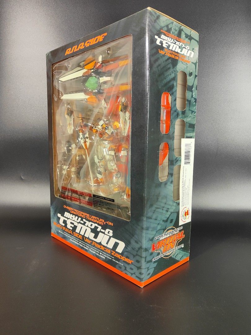 Kaiyodo Virtual On Temjin RNA Side ver Radical Zapper Action Figure ...
