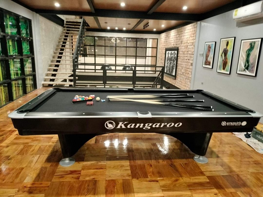 Kangaroo senior size billiard table with complete set of accessories ...