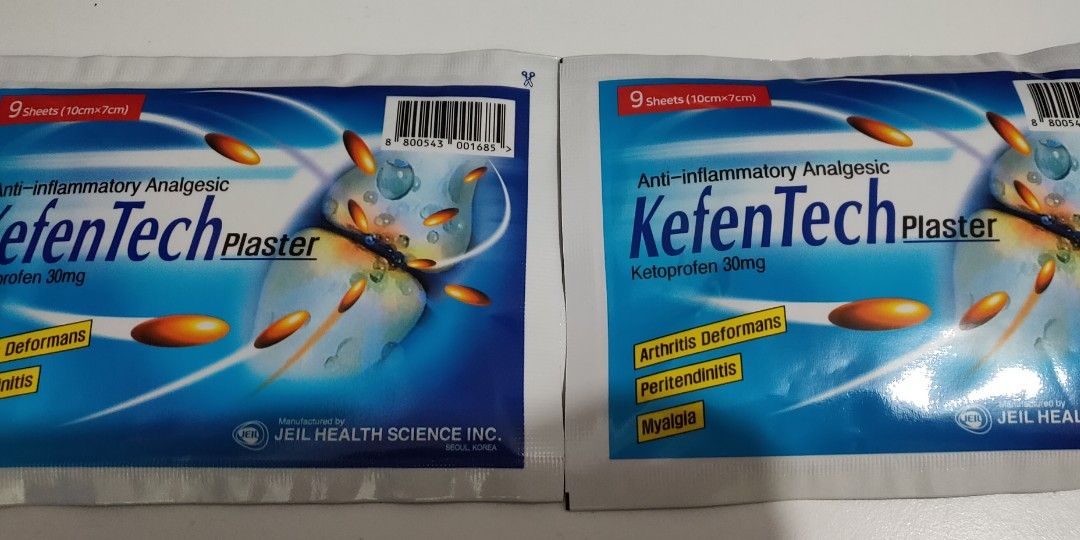 Kefentech Plaster (Read Description Please), Health & Nutrition ...