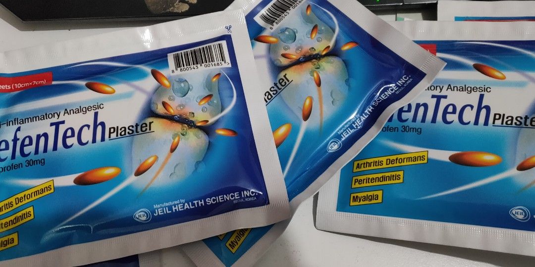 Kefentech Plaster (Read Description Please), Health & Nutrition ...